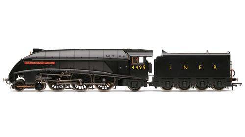 arcadia rail - hornby - locomotive - LNER 4-6-2 SIR MURROUGH WILSON A4 CLASS WARTIME BLACK - R3441