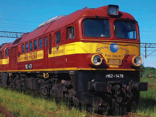 arcadia rail - roco - locomotive - DIESEL LOCOMOTIVE M62 POLSKA RAIL - 62767